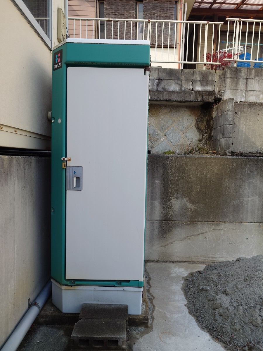 Yahoo!オークション - 仮設水洗トイレ中古