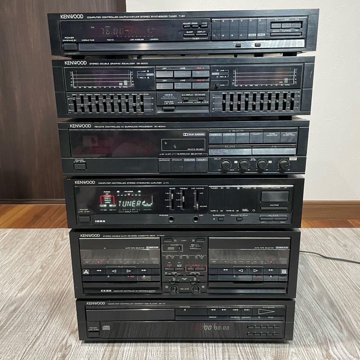 Yahoo!オークション - KENWOOD ケンウッド システムコンポ ROXY CD7 T-...