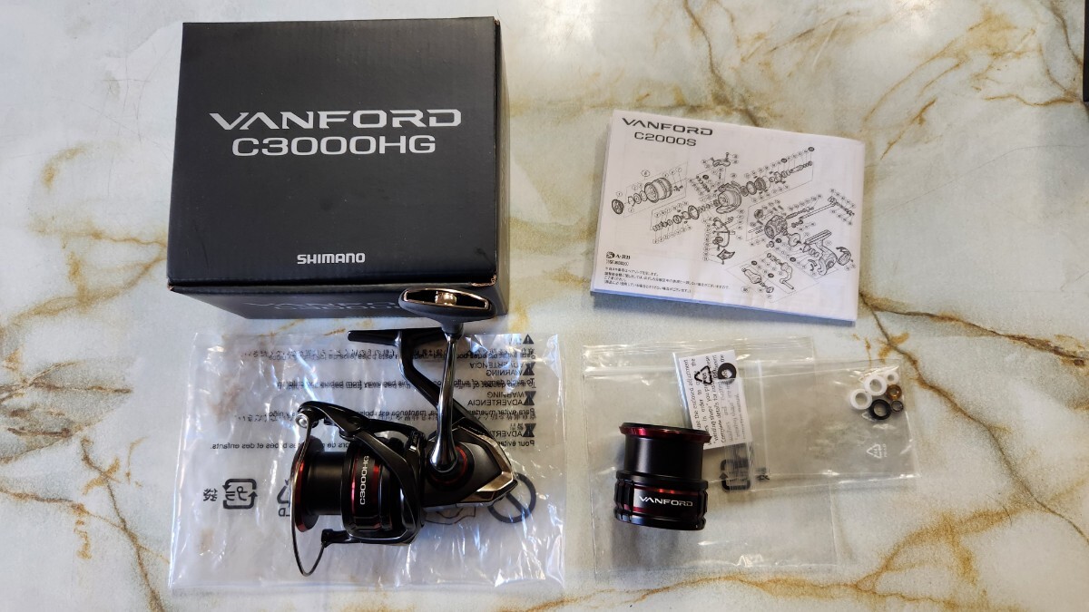 Yahoo!オークション - 送料無料 シマノ 20 ヴァンフォード C3000HG SHI...