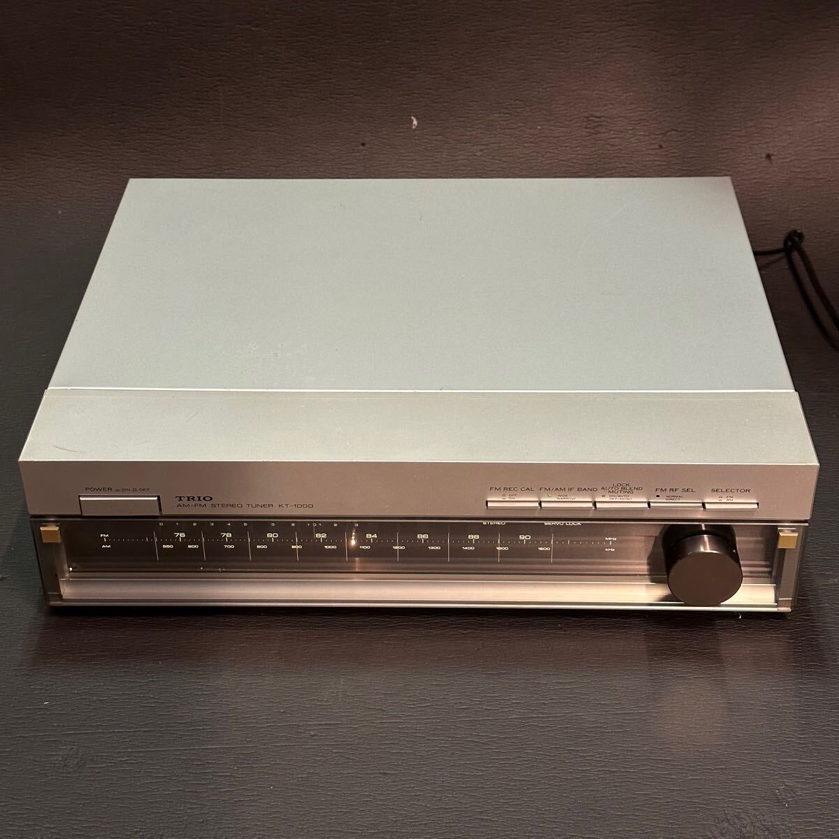 Yahoo!オークション - TRIO KT-1000 AM/FMチューナー S/N 20120956 Jan...