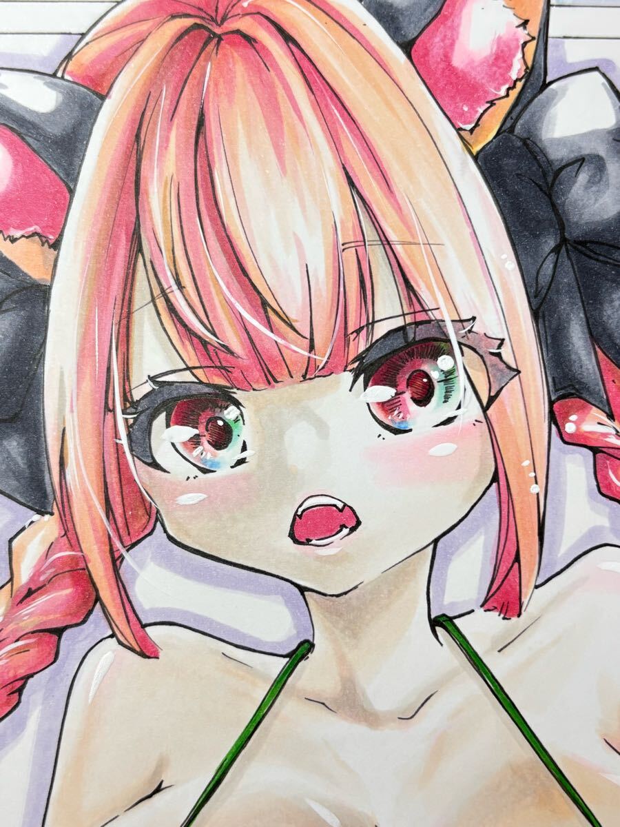 Yahoo!オークション - 同人手描き イラスト A4特選上質紙 同人手描きイ...