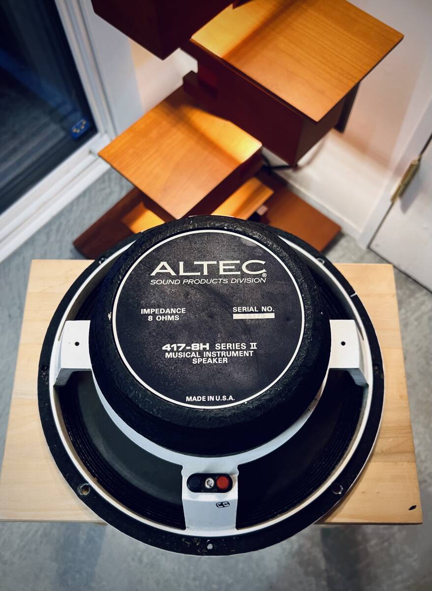 Yahoo!オークション - アルテック 417-8H スピーカー