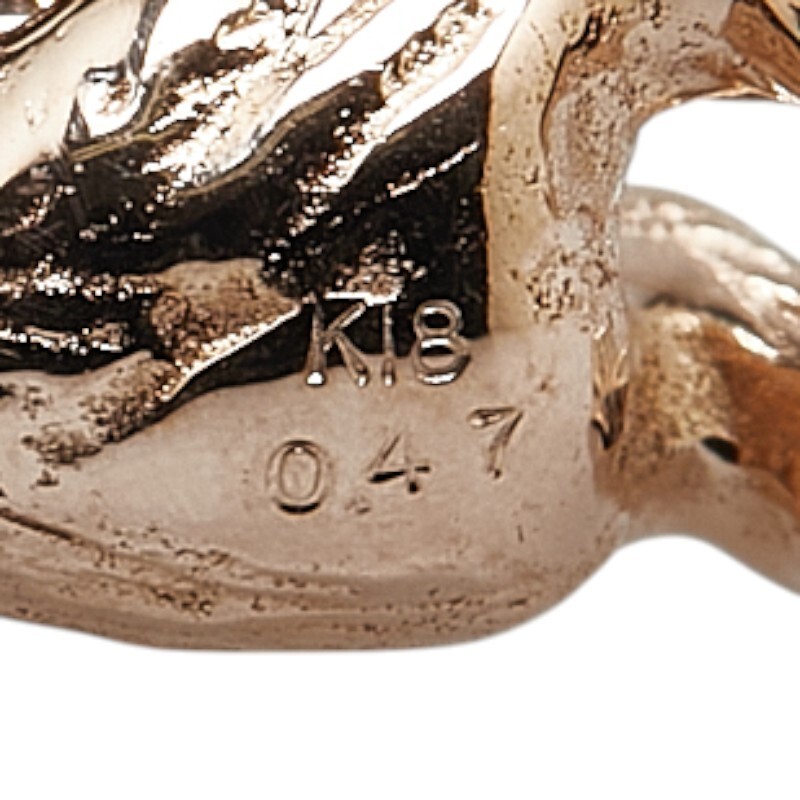 Yahoo!オークション - K18PG ピンクゴールド アクアマリン0.47ct ウサ...