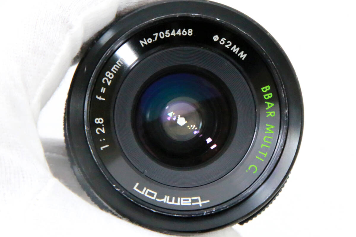 Yahoo!オークション - タムロン TAMRON 28mm F2.8 BBAR MULTI C. M42マ...