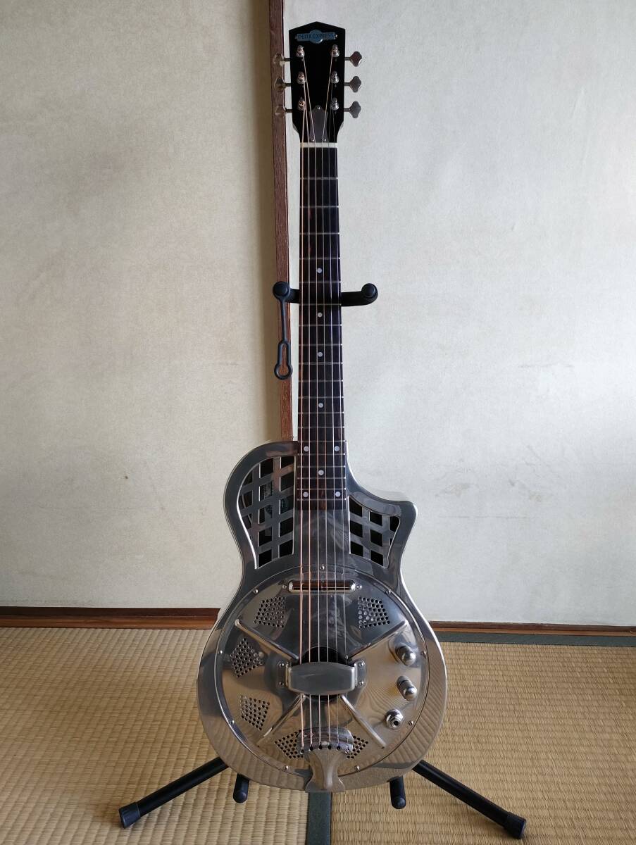 Delta Express/ME-Cutawy Ni w/P.U デルタエクスプレス リゾネーターギター ピックアップ付き(本体)｜売買されたオークション情報、yahooの商品情報をアーカイブ ...