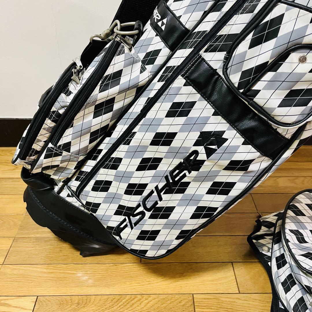 希少品 FISCHER フィッシャーキャディバッグ スタンド式 送料 希少品 FISCHER フィッシャーキャディバッグ スタンド式 送料