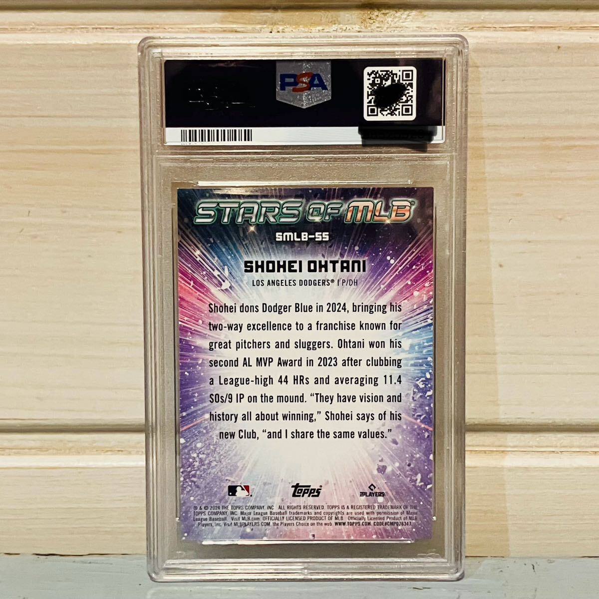 ☆世界に1枚☆ 大谷翔平 topps カード ジャージナンバー ☆世界に1枚☆ 大谷翔平 topps カード ジャージナンバー