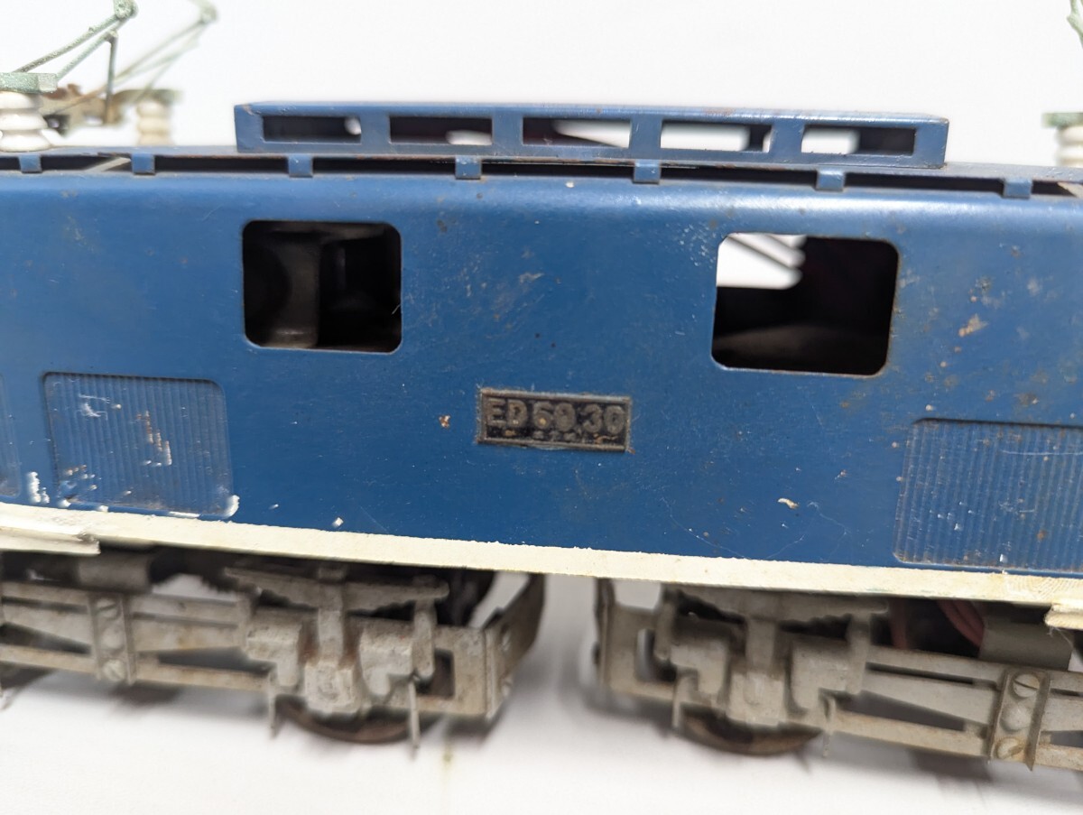 Yahoo!オークション - 希少 KTM Oゲージ 電気機関車 ED60 30 動力車 ...