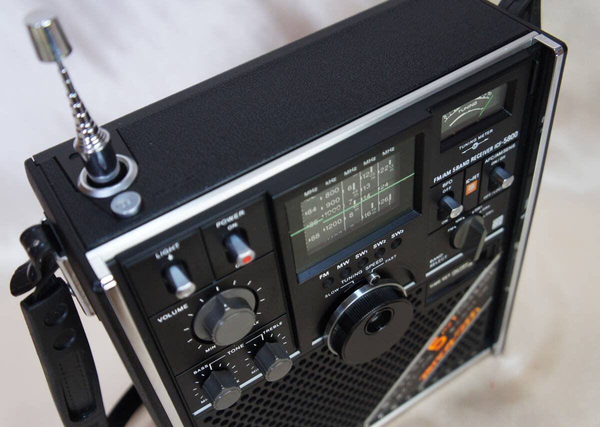 極上綺麗 受信整備品 ICF-5800 スカイセンサー5800 BCLラジオ ソニーSONY Skysensor レシーバー 短波(アンティーク)｜売買されたオークション情報、yahooの商品 ...