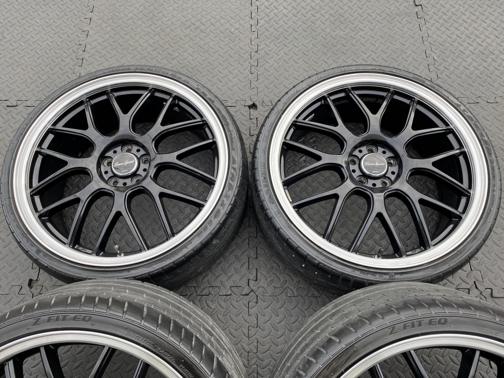 深リム ブレスト ユーロスポーツ メッシュ PCD100 プリウス 50 30 カローラ スポーツ ツーリング ウィッシュ レガシィ インプレッサ GR86(ラジアルタイヤ)｜売買された ...