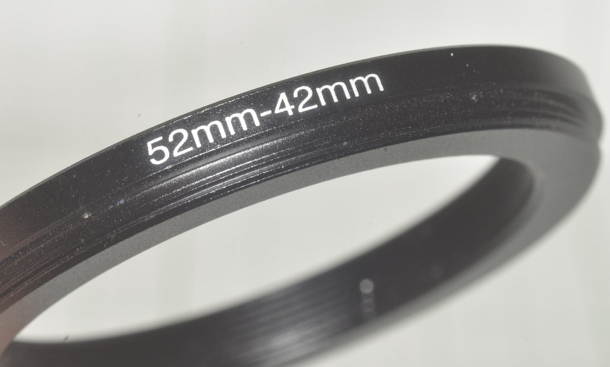Yahoo!オークション - 52-42mm ステップダウンリング 新品