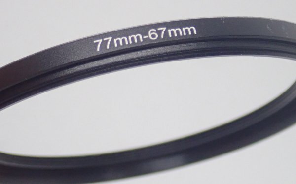 Yahoo!オークション - 77-67mm ステップダウンリング 新品