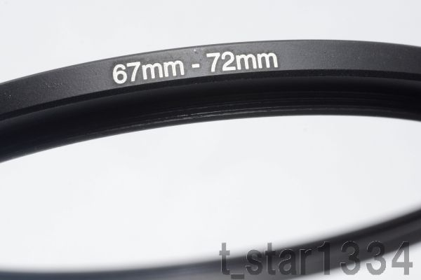 Yahoo!オークション - 67-72mm ステップアップリング 新品