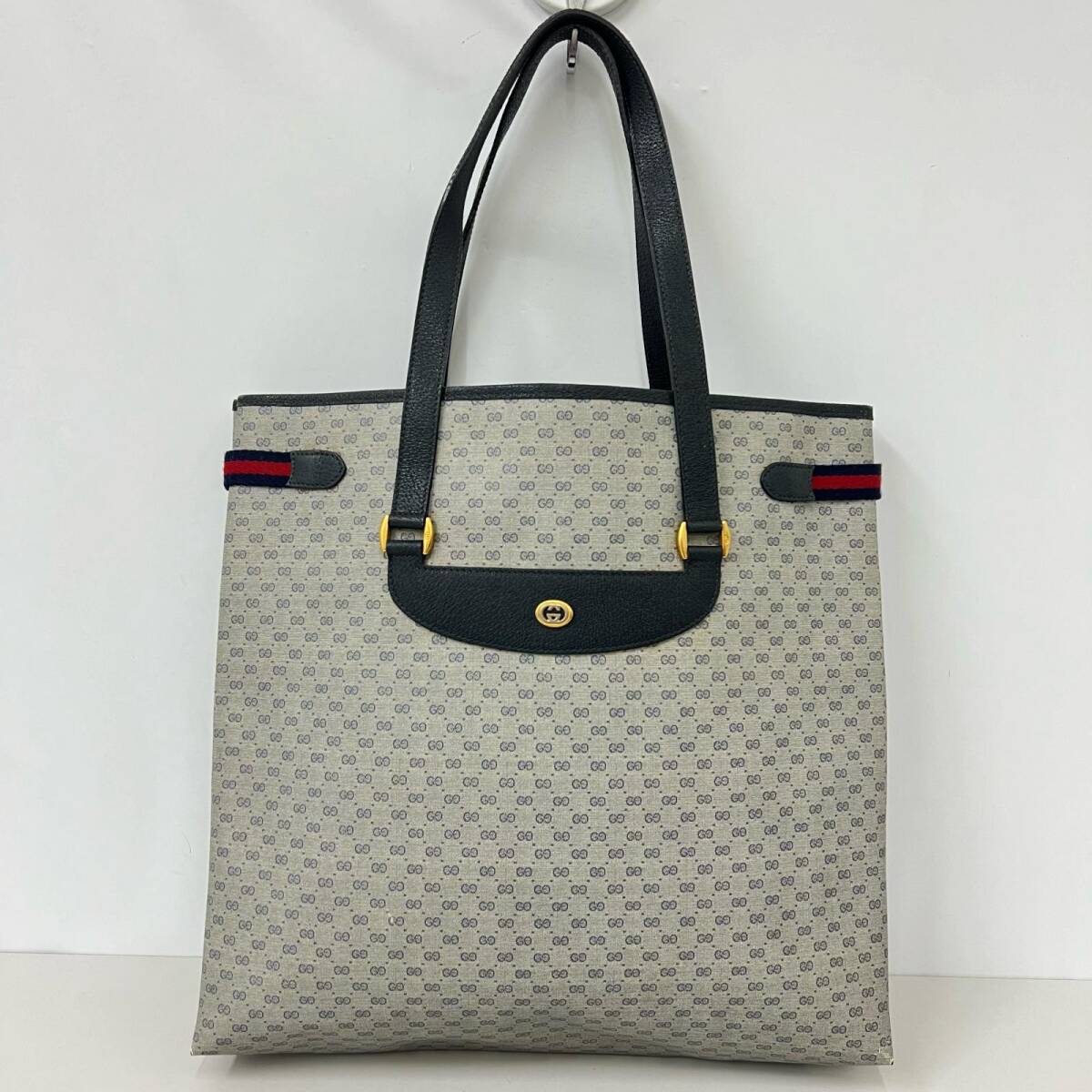 Yahoo!オークション - GUCCI グッチ マイクロGG レザー PVC 39.02.091 ...