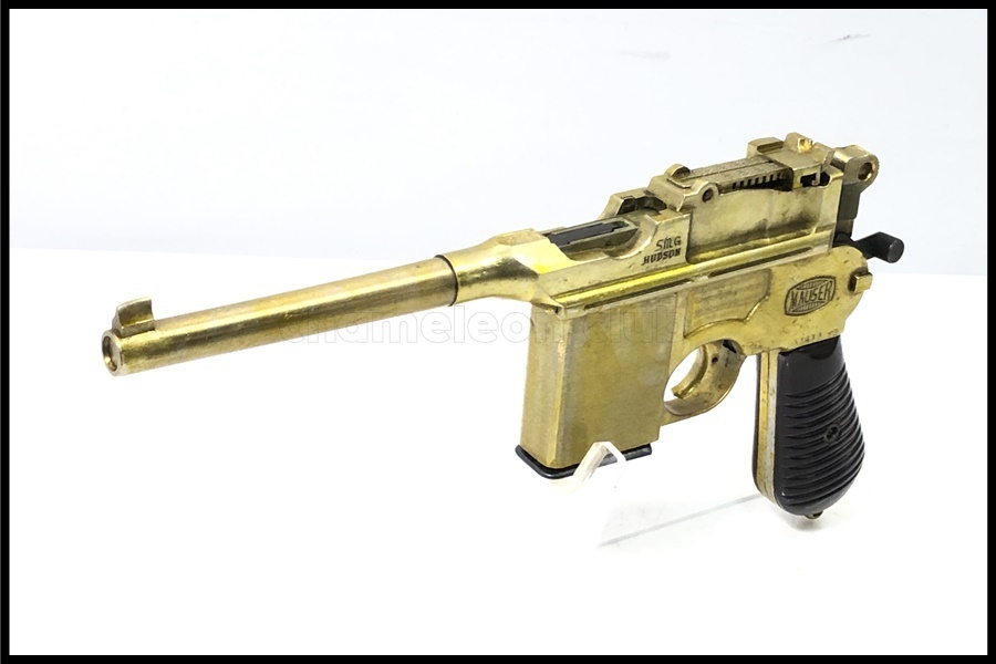 Yahoo!オークション - 東京)ハドソン モーゼルM1930 SMG規格金属モデル...