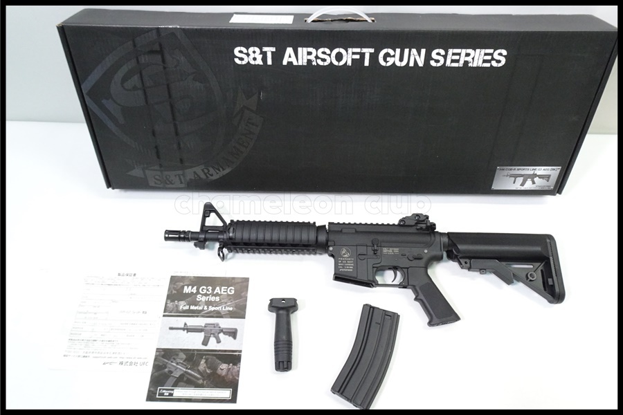 東京 S&T M4 CQB-R スポーツライン G3 電動ガン ブラック STAEG361RBK(電動ガン)｜売買されたオークション情報、yahooの商品情報をアーカイブ公開 - オークファン ...