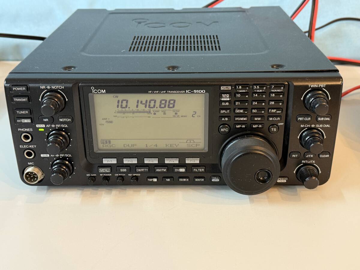 通電OK ICOM IC-9100M HF+50MHz+144MHz+430MHz SSB/CW/RTTY/AM/FM/DV 50W(固定)｜売買されたオークション情報、yahooの商品情報を ...