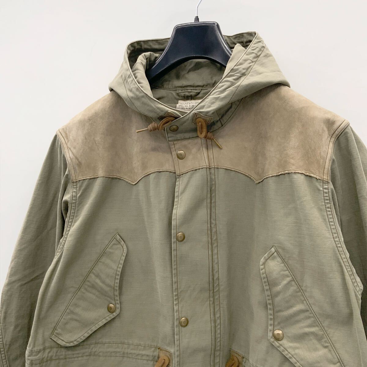 Bibian 比比昂 - 24FW 新品 RRL レザーヨーク サティーン Bibian 比比昂 - 24FW 新品 RRL レザーヨーク サティーン