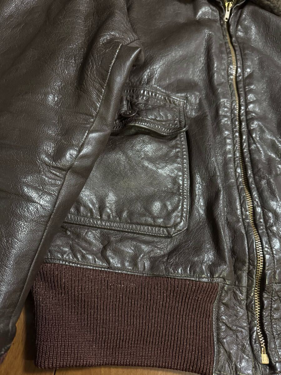 極上 Kurland STAR SPORTSWEAR 50s 60s ヴィンテージ G-1 山羊革 極上 Kurland STAR SPORTSWEAR 50s 60s ヴィンテージ G-1 山羊革