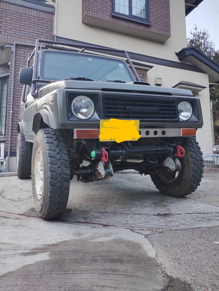 Yahoo!オークション - JA11 ジムニークロカン 車検R7年5月 スノーアタ...