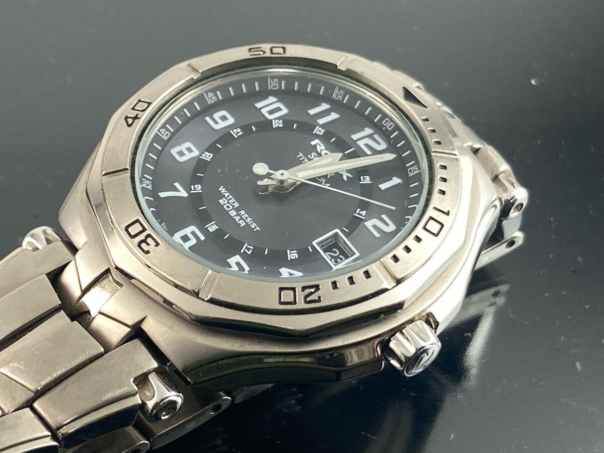 Yahoo!オークション - [A1482]1円～ メンズソーラー充電 セイコーSEIKO...