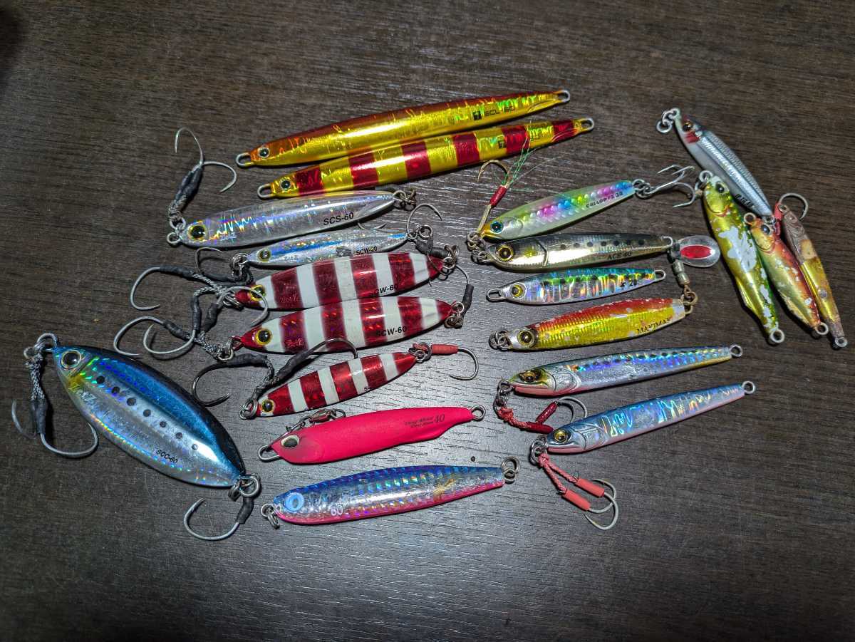 Yahoo!オークション - メタルジグセット パームス DUO TGベイト スロー...