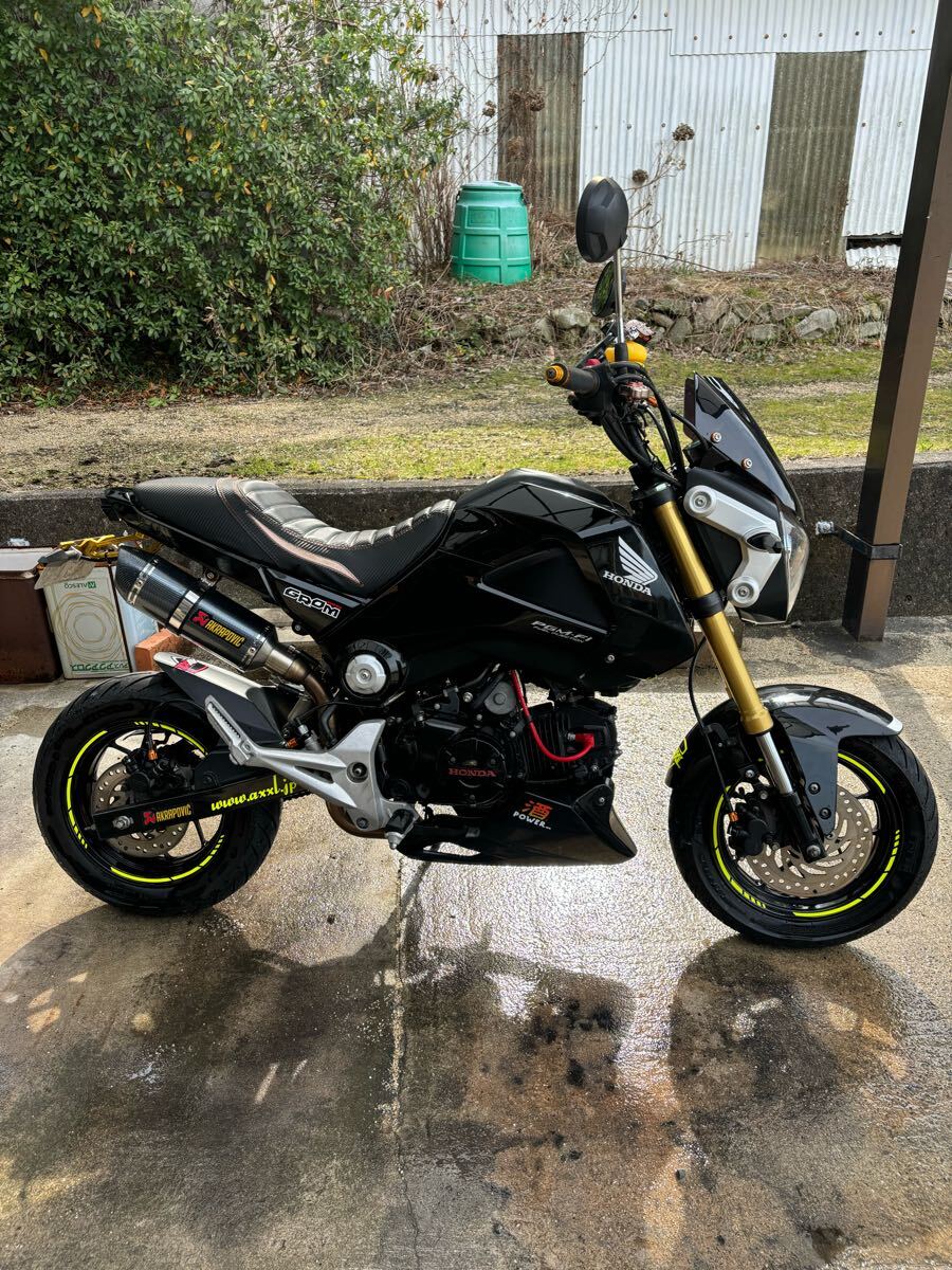 Yahoo!オークション - グロム125 jc61