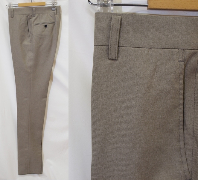 Yahoo!オークション - W91春夏 薄茶ベージュ/ポリエステル100%ノータ...