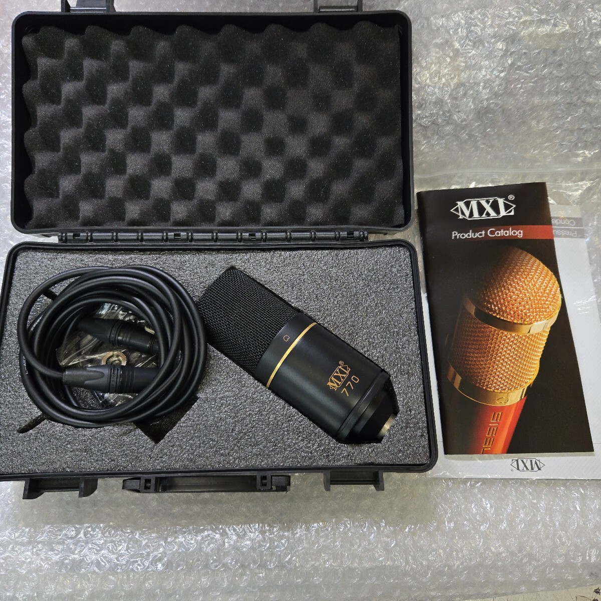 Yahoo!オークション - ジャンク品 コンデンサーマイク MXL 770 パーツ...