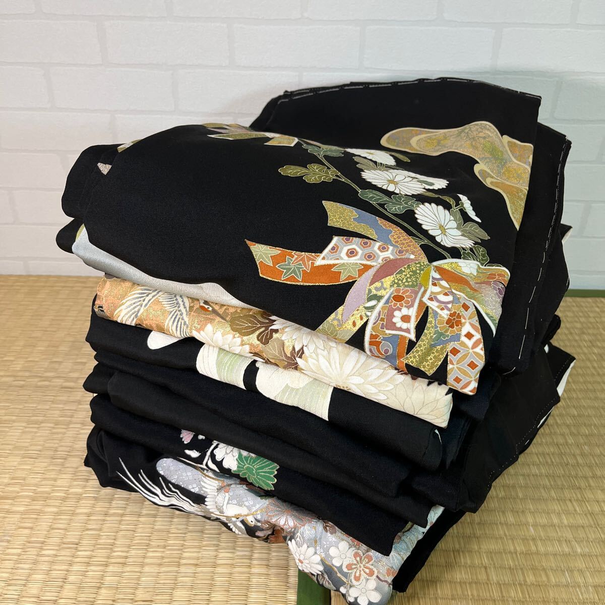 Yahoo!オークション - 黒留袖 結婚式 着物 まとめて 8品 A554