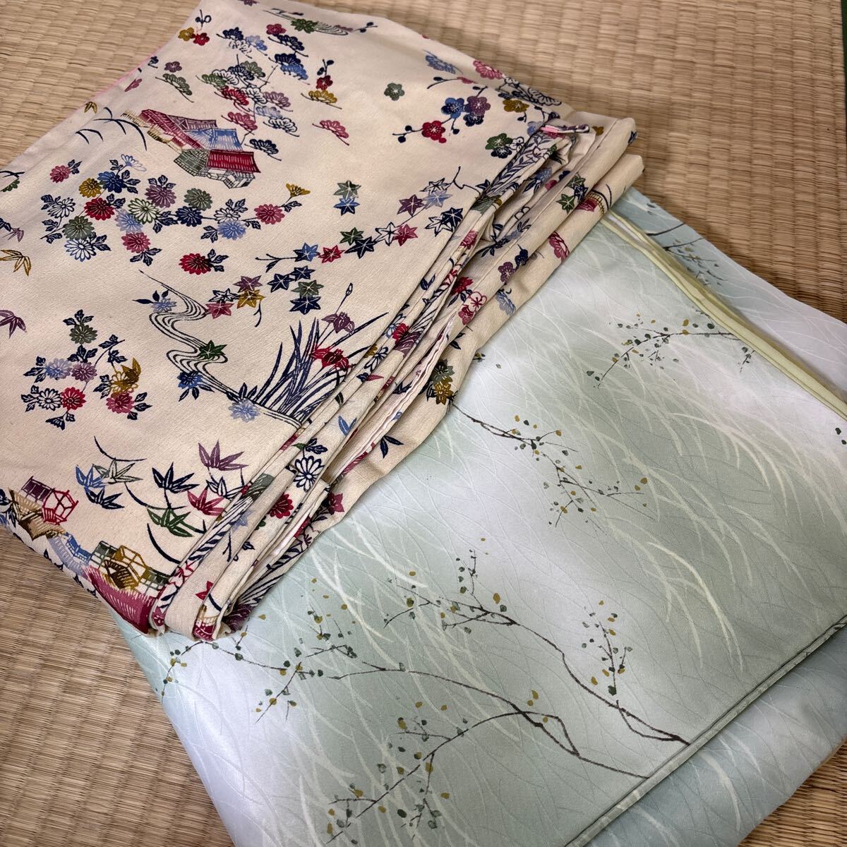 Yahoo!オークション - 着物 小紋 まとめて 10品 A608 正絹