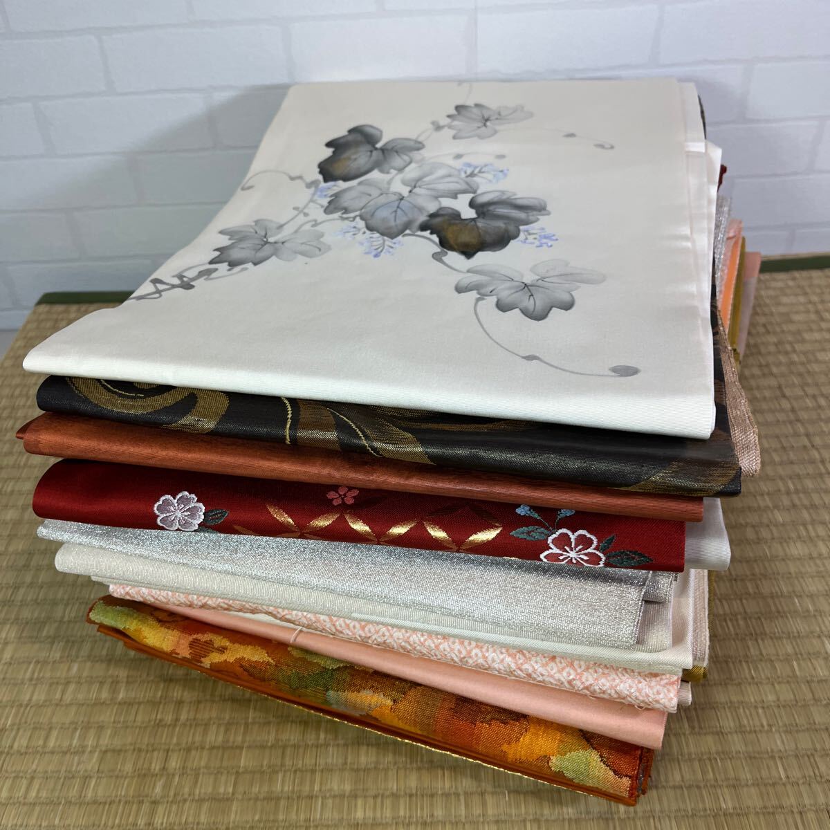 Yahoo!オークション - 中古 名古屋帯 まとめて 10品 A652