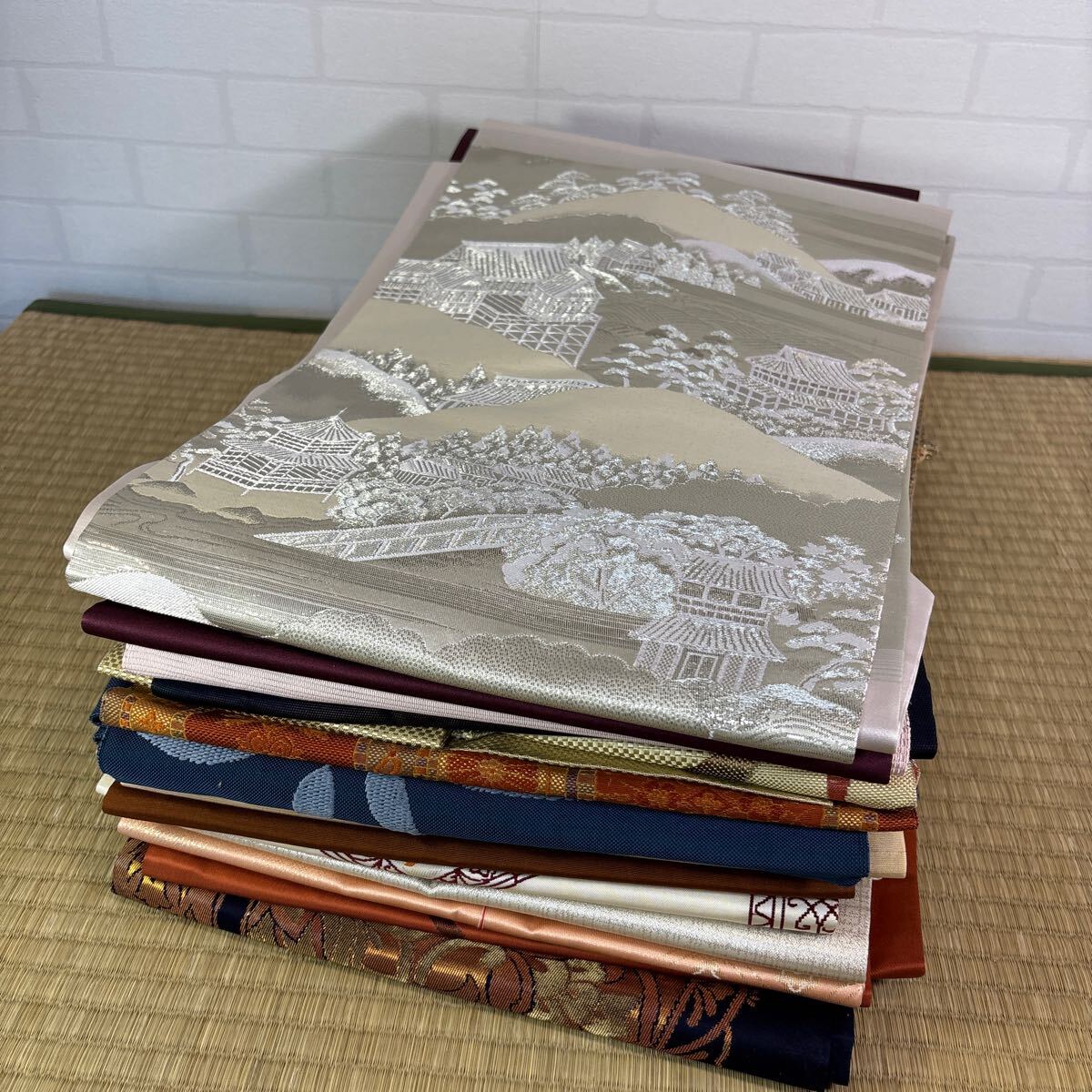 Yahoo!オークション - 中古 名古屋帯 まとめて 15品 A766