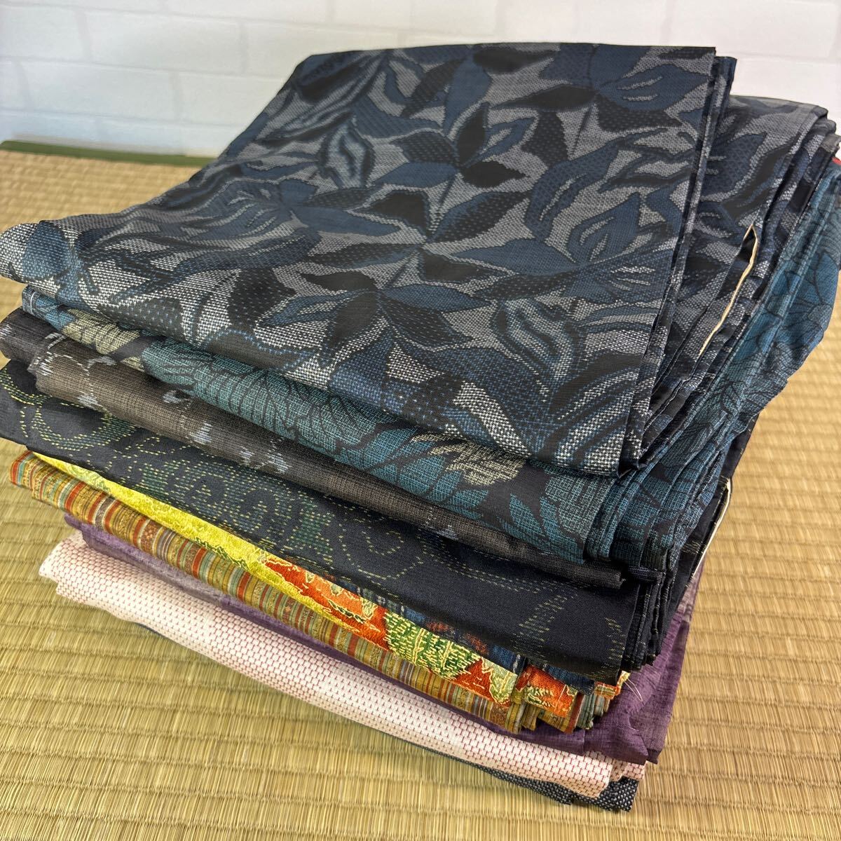 Yahoo!オークション - 紬 着物 まとめて 10品 A768