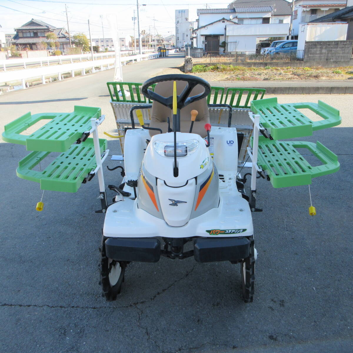 Yahoo!オークション - 〈福岡県大川市発〉ヤンマー 4条 田植機 VP1 中...