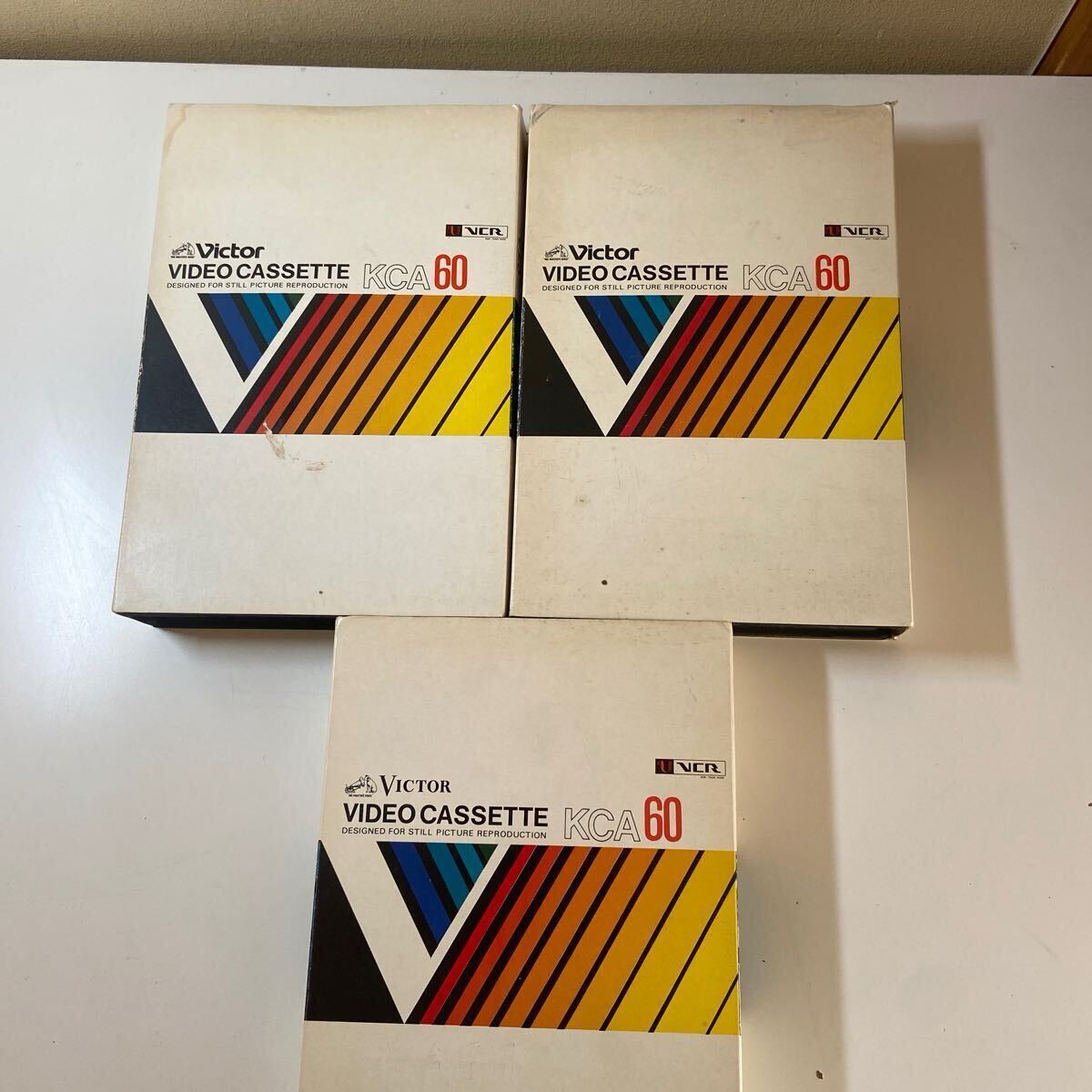 Yahoo!オークション - a1946) VICTOR VIDEO CASSETTE/KC-30/KC-60/KCA-...