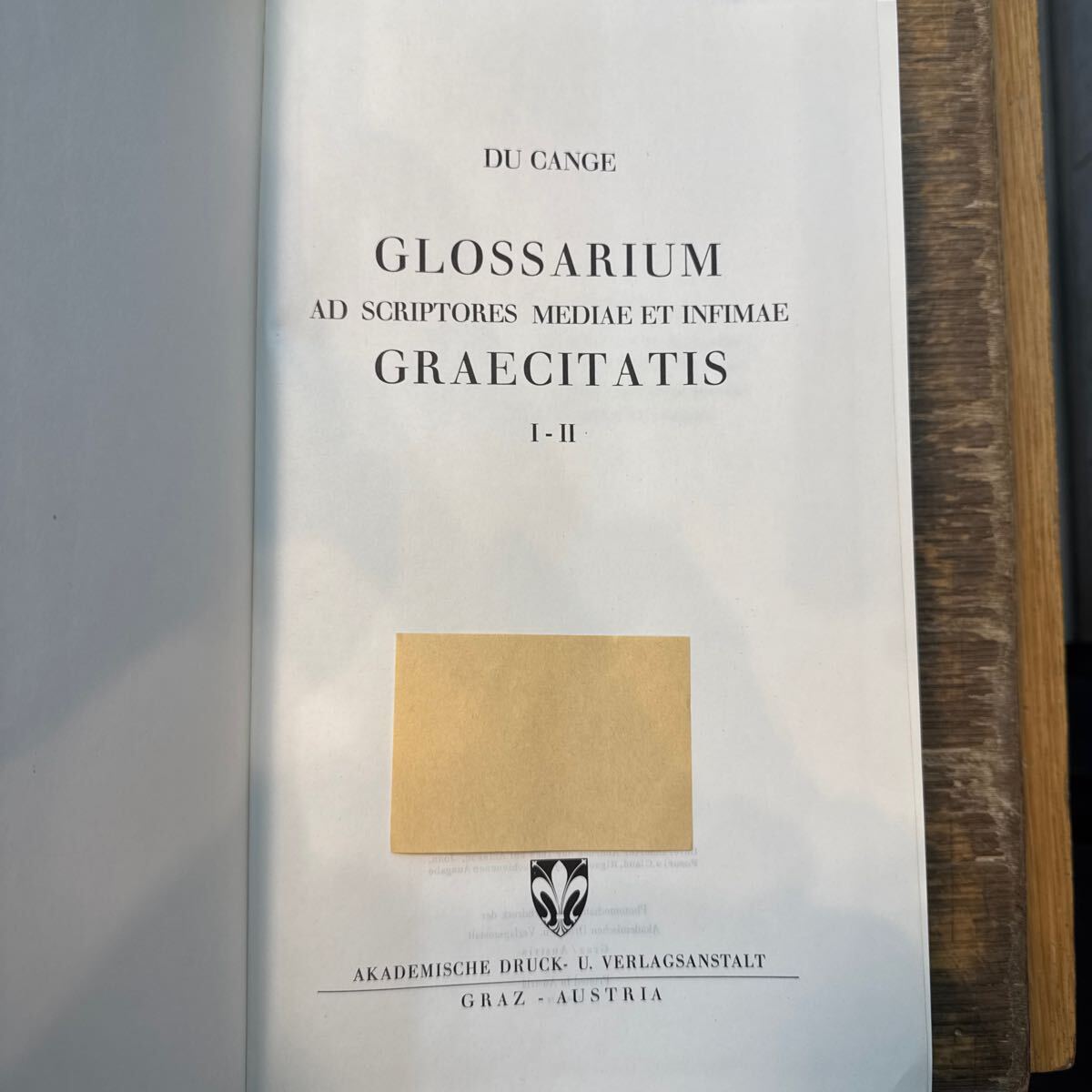 Yahoo!オークション - a0220-6.洋書 glossarium ad scriptores mediae ...