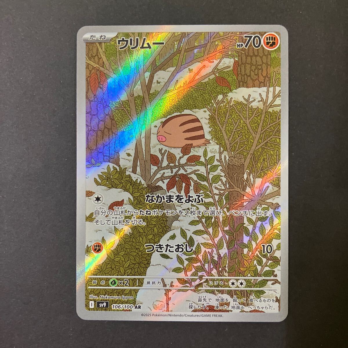 Yahoo!オークション - ポケモンカード ウリムー AR sv9 106/100