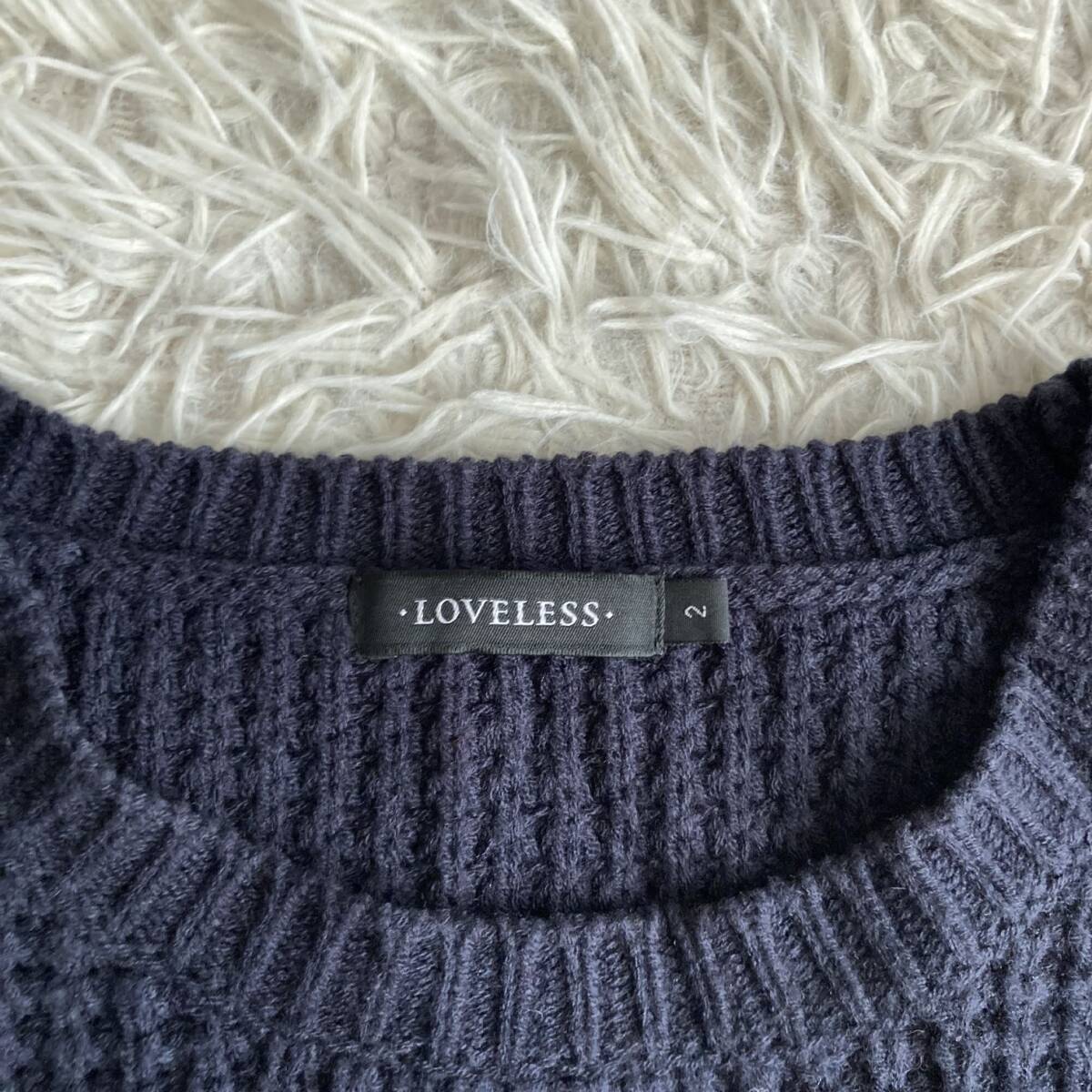 Yahoo!オークション - ざっくり凹凸感 美品/サイズM【ラブレス LOVELES...