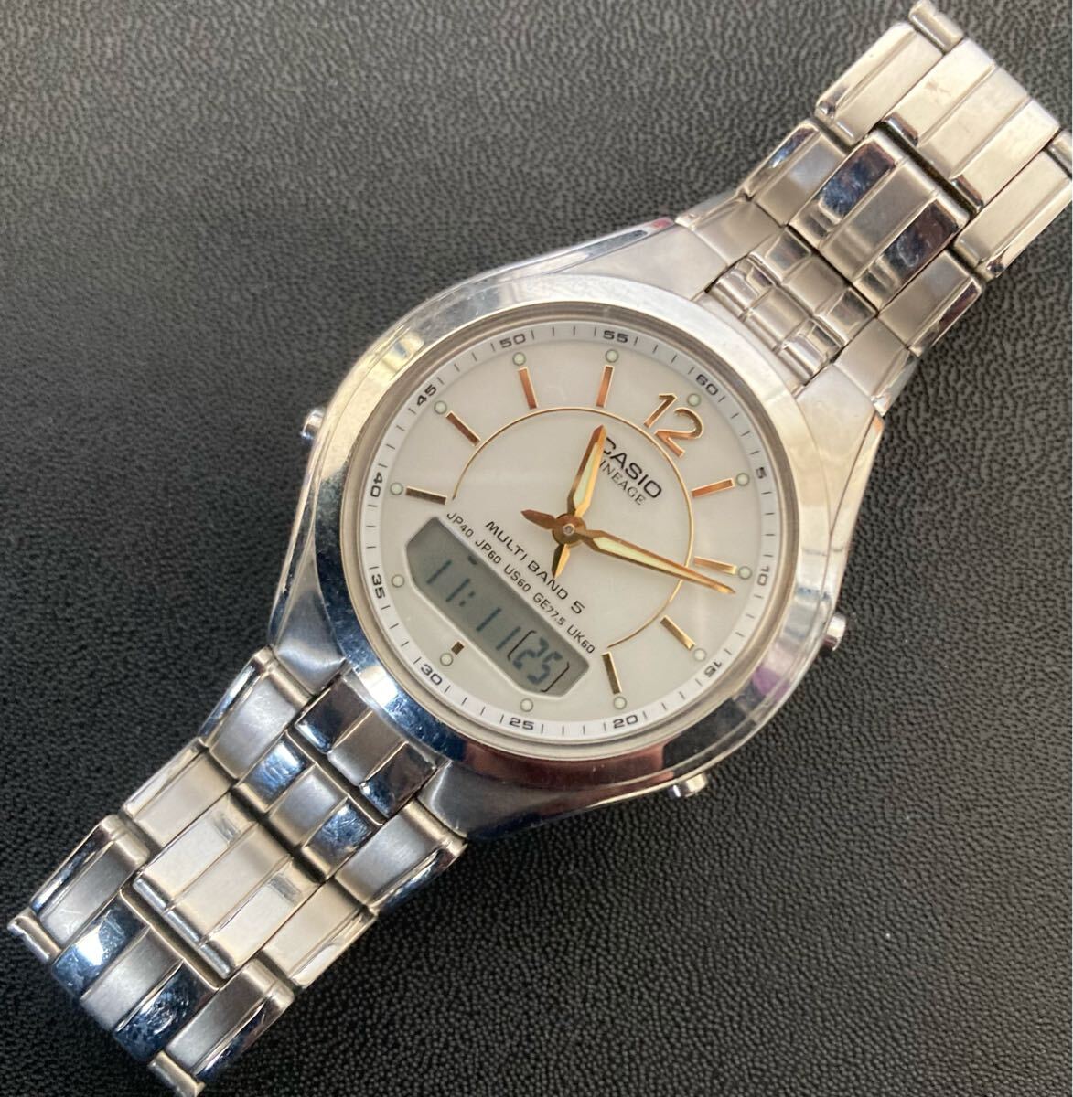 稼働 カシオ ウェーブセプター リニエージ LCW-M200 ソーラー電波時計(カシオ)｜売買されたオークション情報、yahooの商品情報をアーカイブ公開 - オークファン（aucfan.com）