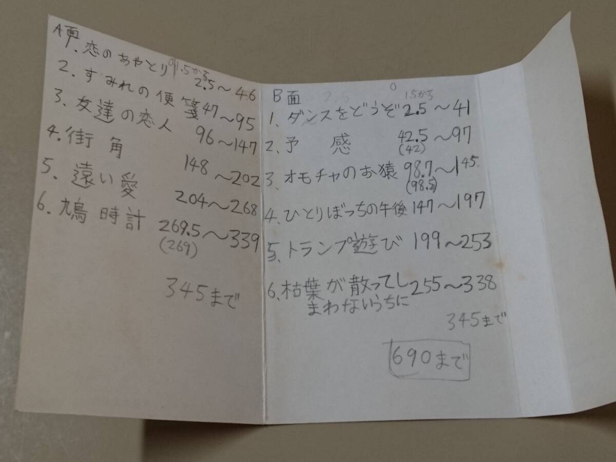 Yahoo!オークション - 麻丘めぐみ「青春」カセット VCH-1036 恋のあや...