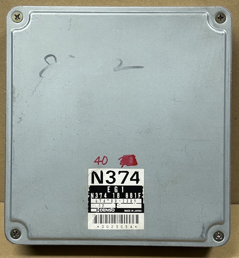 Yahoo!オークション - RX-7 FC3S ECU EG1 N374-18-881F 後期 中古