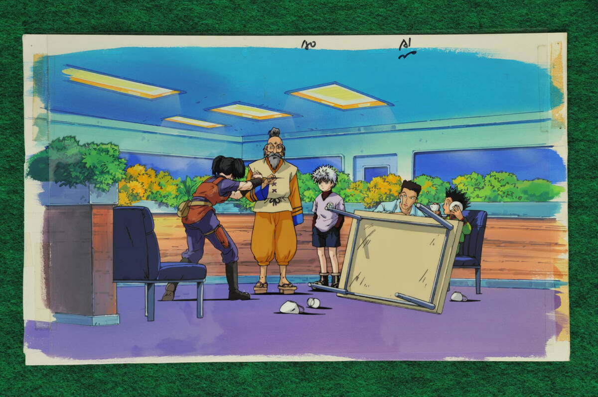 Yahoo!オークション - 背景付きセル画《25H》【ハンター×ハンター】2...