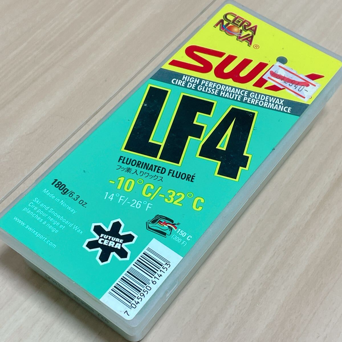 Yahoo!オークション - 新品 2点SWIX LF4 180g フッ素 WAX ワックス ス...