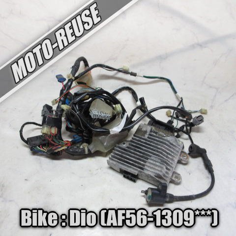 Yahoo!オークション - 【スマートDIO ディオ AF56】純正メインハーネ...