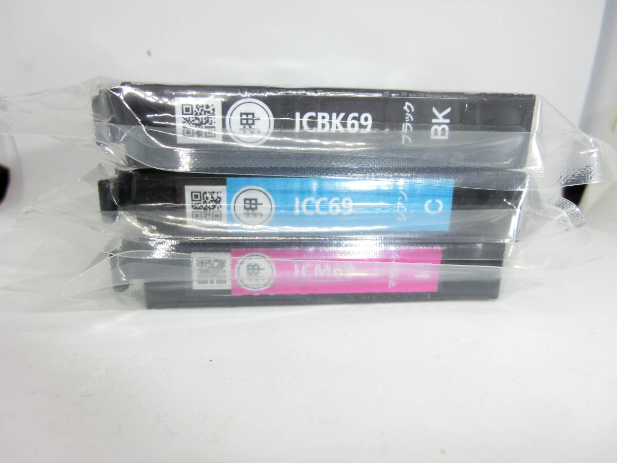 Yahoo!オークション - EPSON エプソン 純正インク ICBK69 ICC69 ICM69 ...