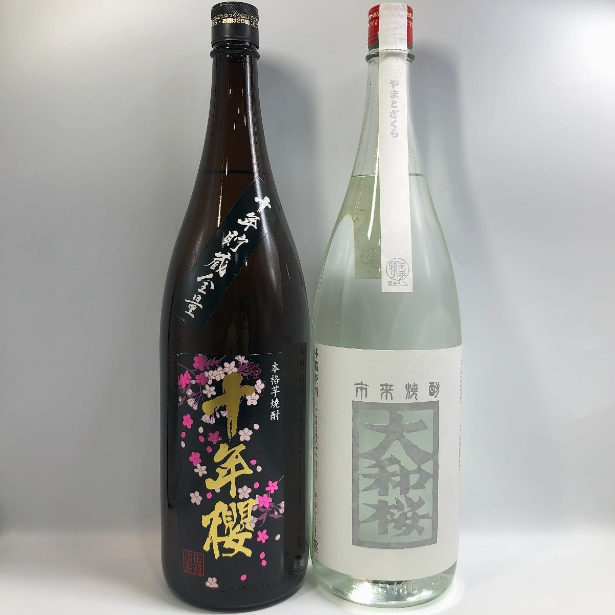 Yahoo!オークション - 鹿児島 焼酎 飲み比べ 4本セット 十年櫻 大和桜 ...