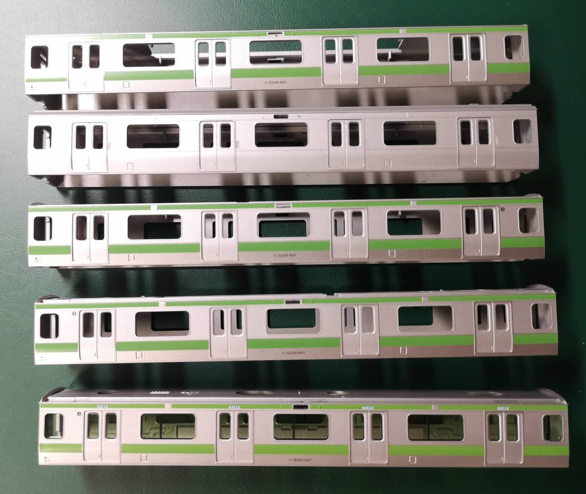 Yahoo!オークション - ジャンク KATO E231系500番台 E531系 ボディ