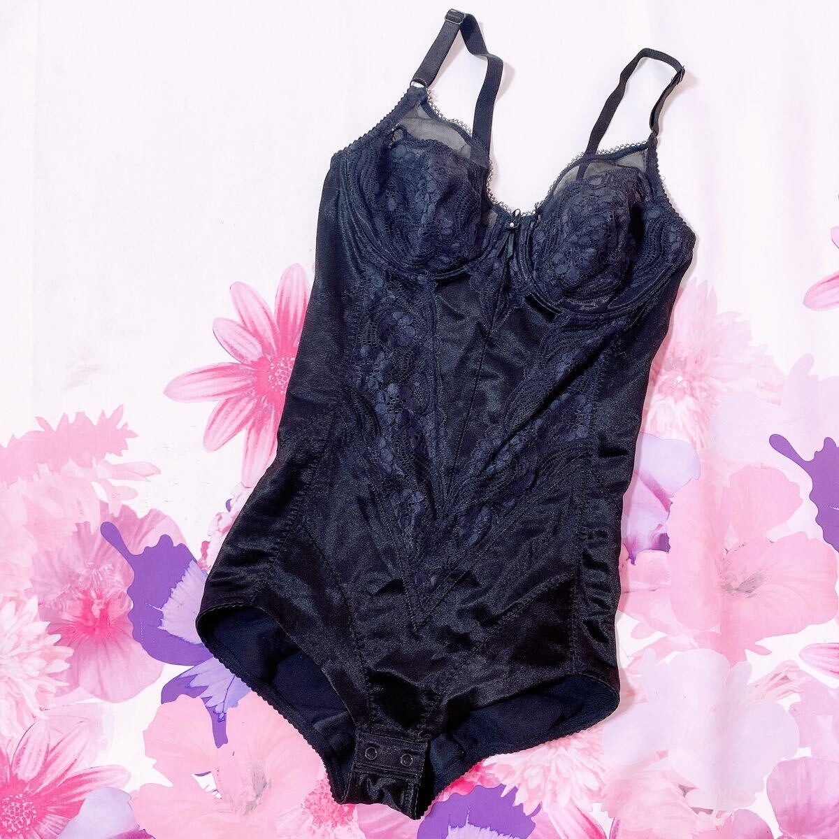 Yahoo!オークション - 335 セシール高級品 ハイレグ ボディスーツ C80L...