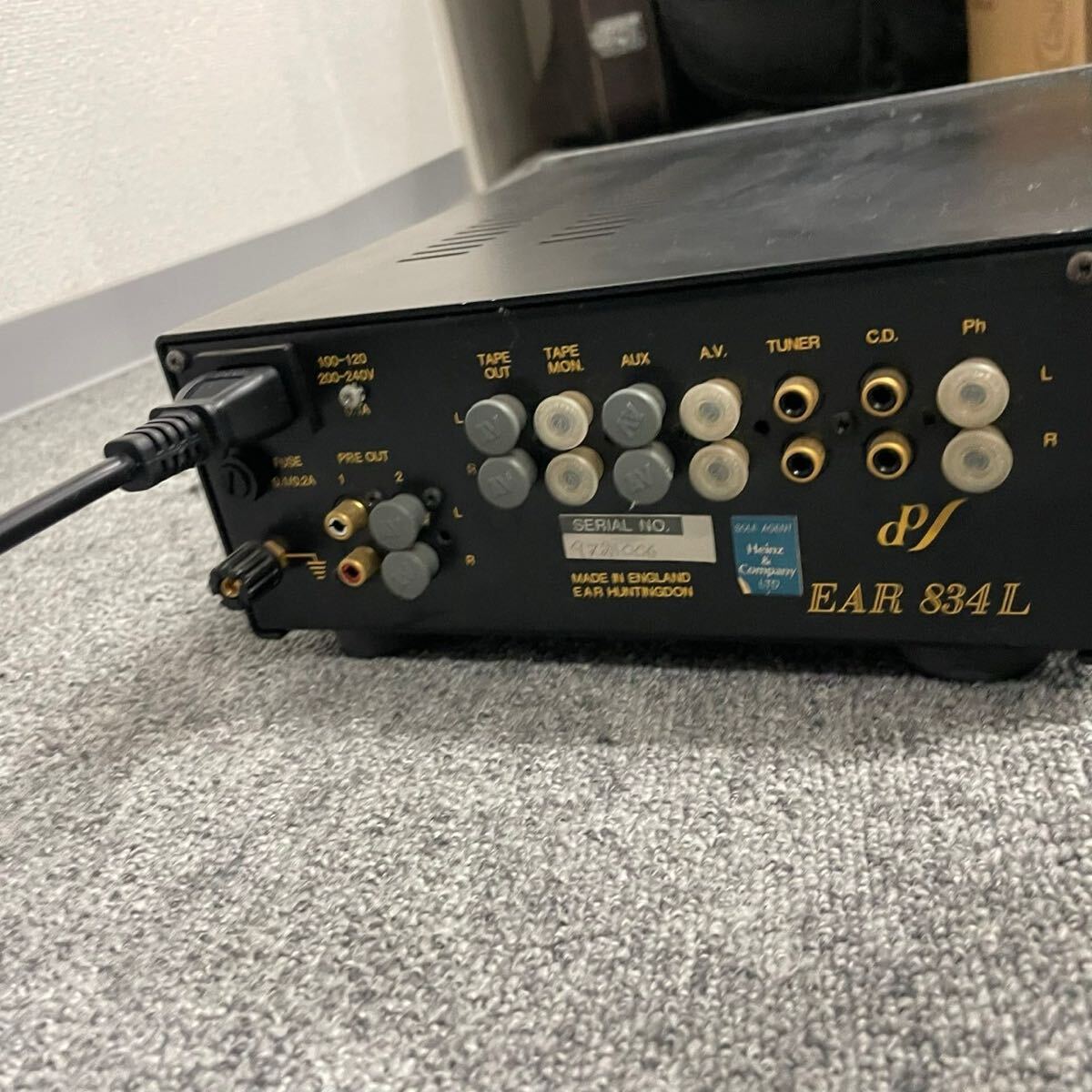 Yahoo!オークション - EAR-834L 管球式 真空管アンプ パラビッチーニ ...